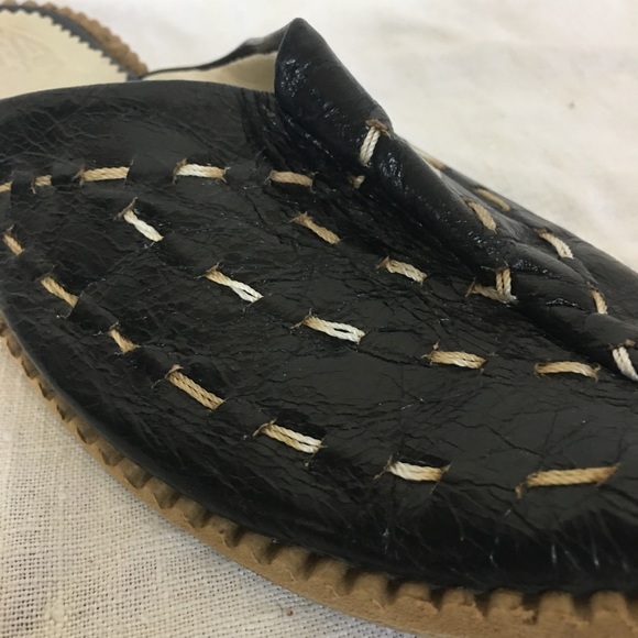 Vintage | Shoes | Vintage Point Toe Leather Genie Mule Sandals | Poshmark